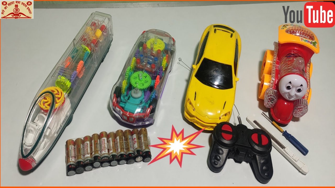 Clarity concept car unboxing!! Transparent gear light train!! Loco ...