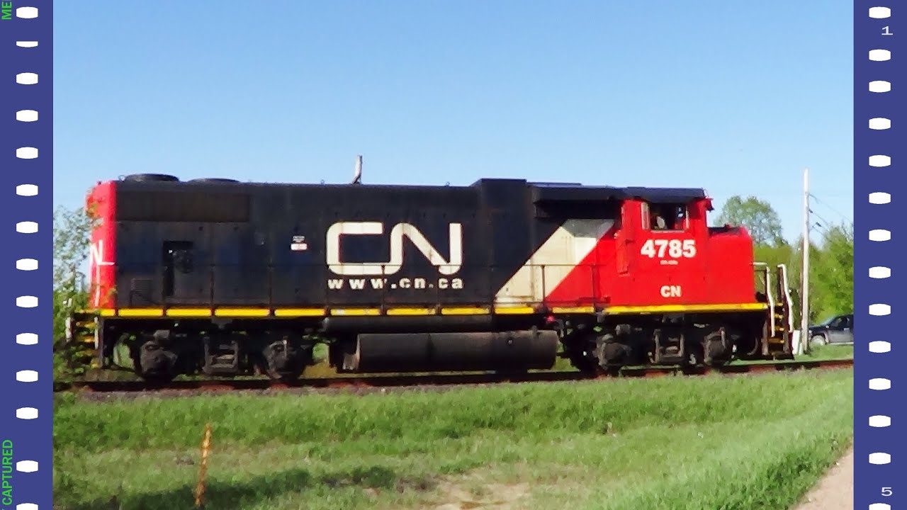 The Last Train from Beachburg Ontario CN Rail continues lifting welded ...