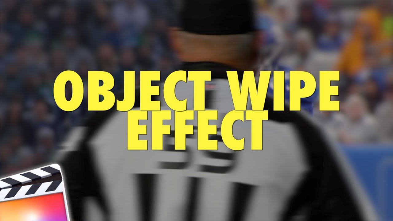 Final Cut Pro X Object Wipe Transition Tutorial - YouTube