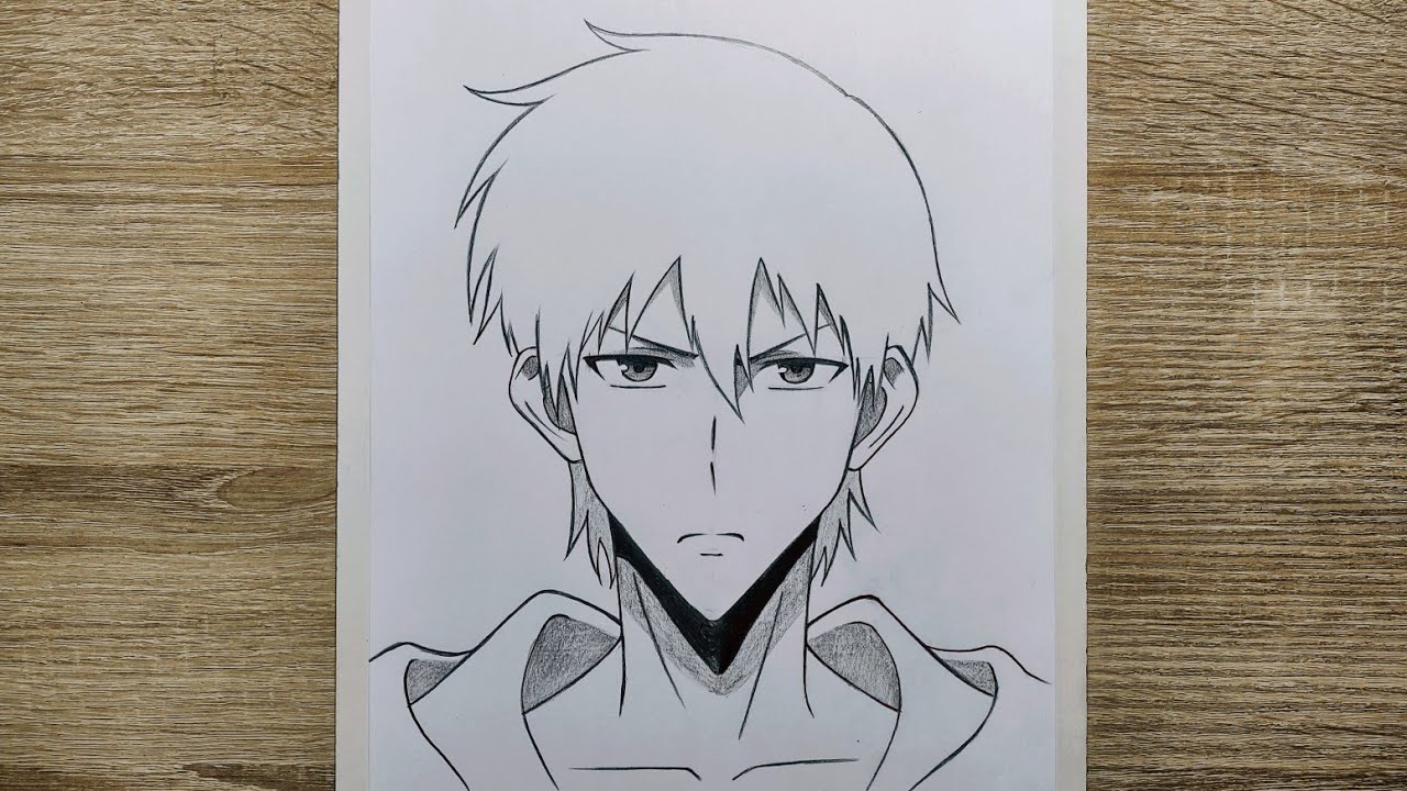 How to draw Sung jin woo easy step by step | Anime drawing solo ...