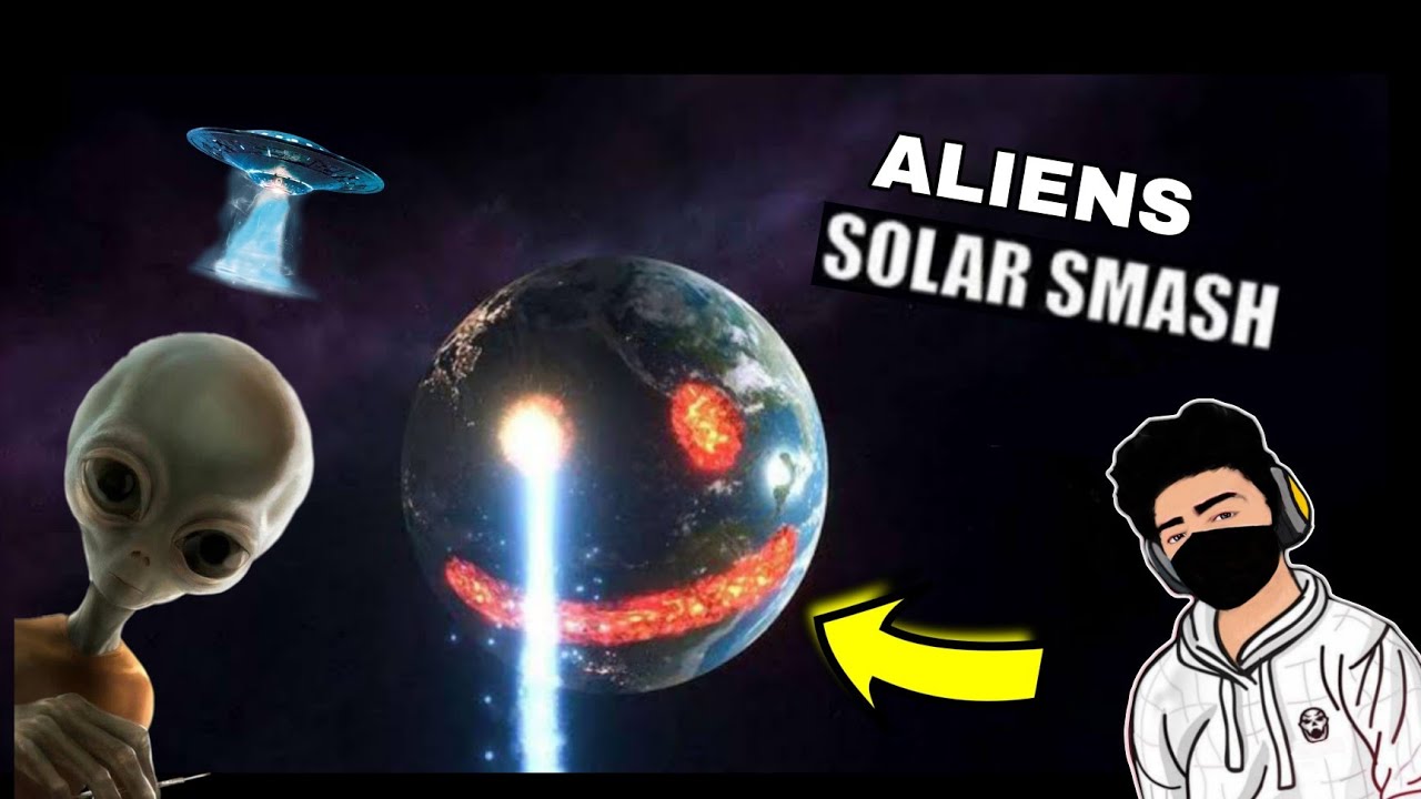 solar smash game | solar smash gameplay in hindi | Games alive - YouTube