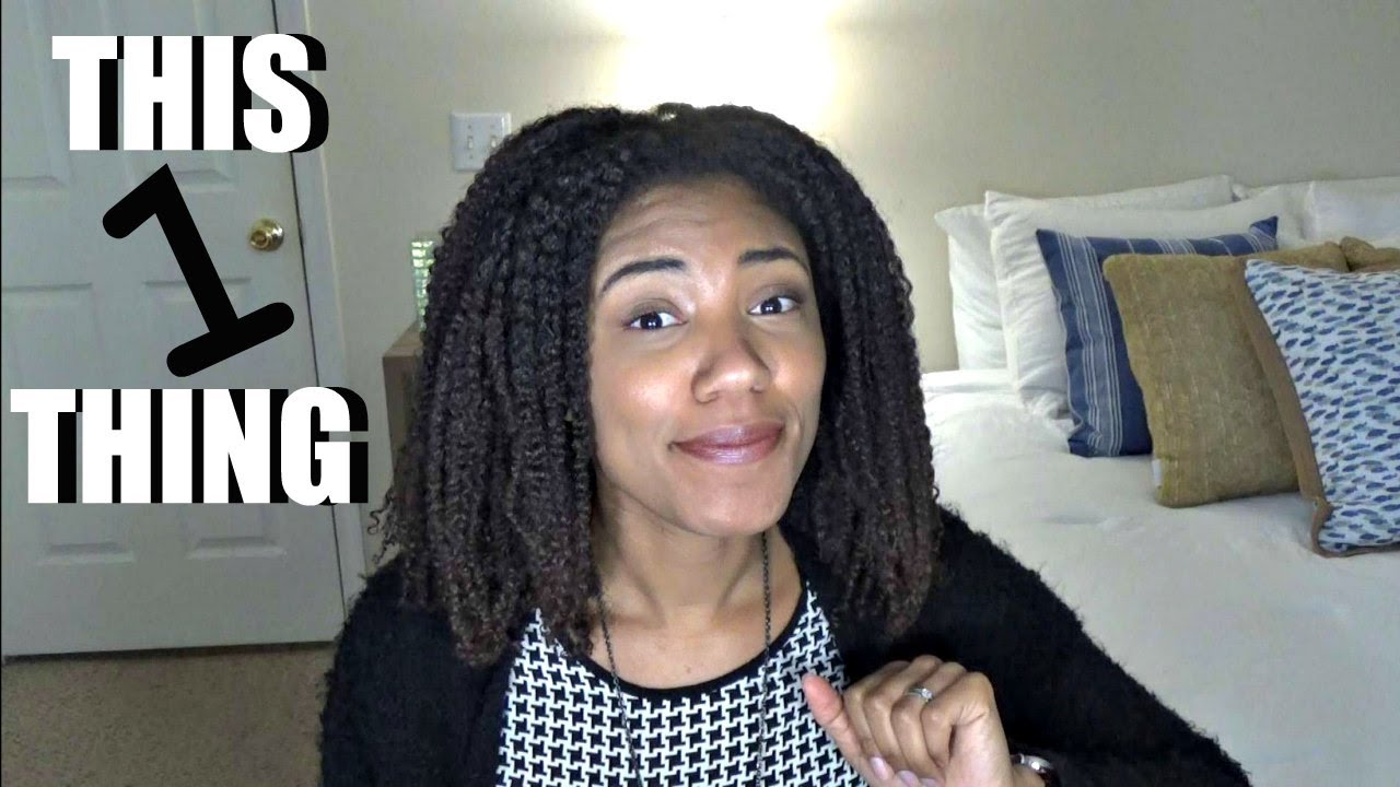 The Best Wash and Go Tip I Ever Used - YouTube