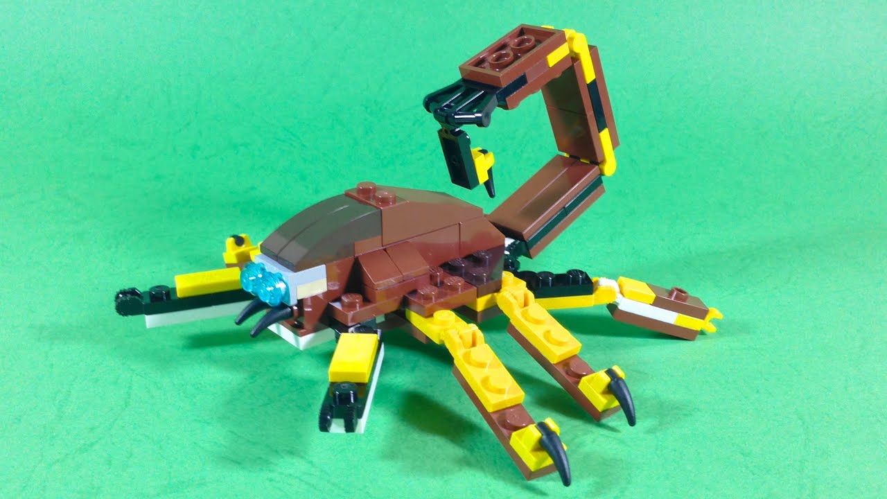 Lego Creator Fierce Flyer - SCORPION (31004) - YouTube