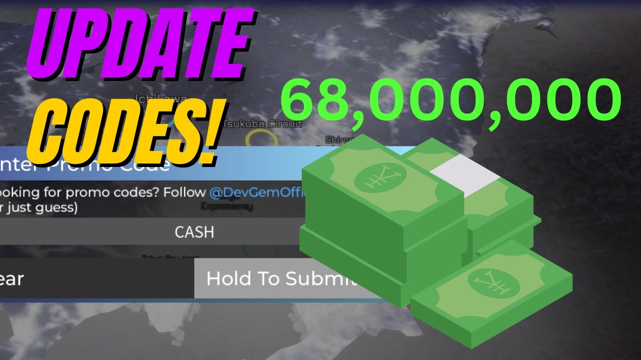 *NEW* UPDATE! MONEY!!! CODES* Midnight Racing: Tokyo ROBLOX - YouTube