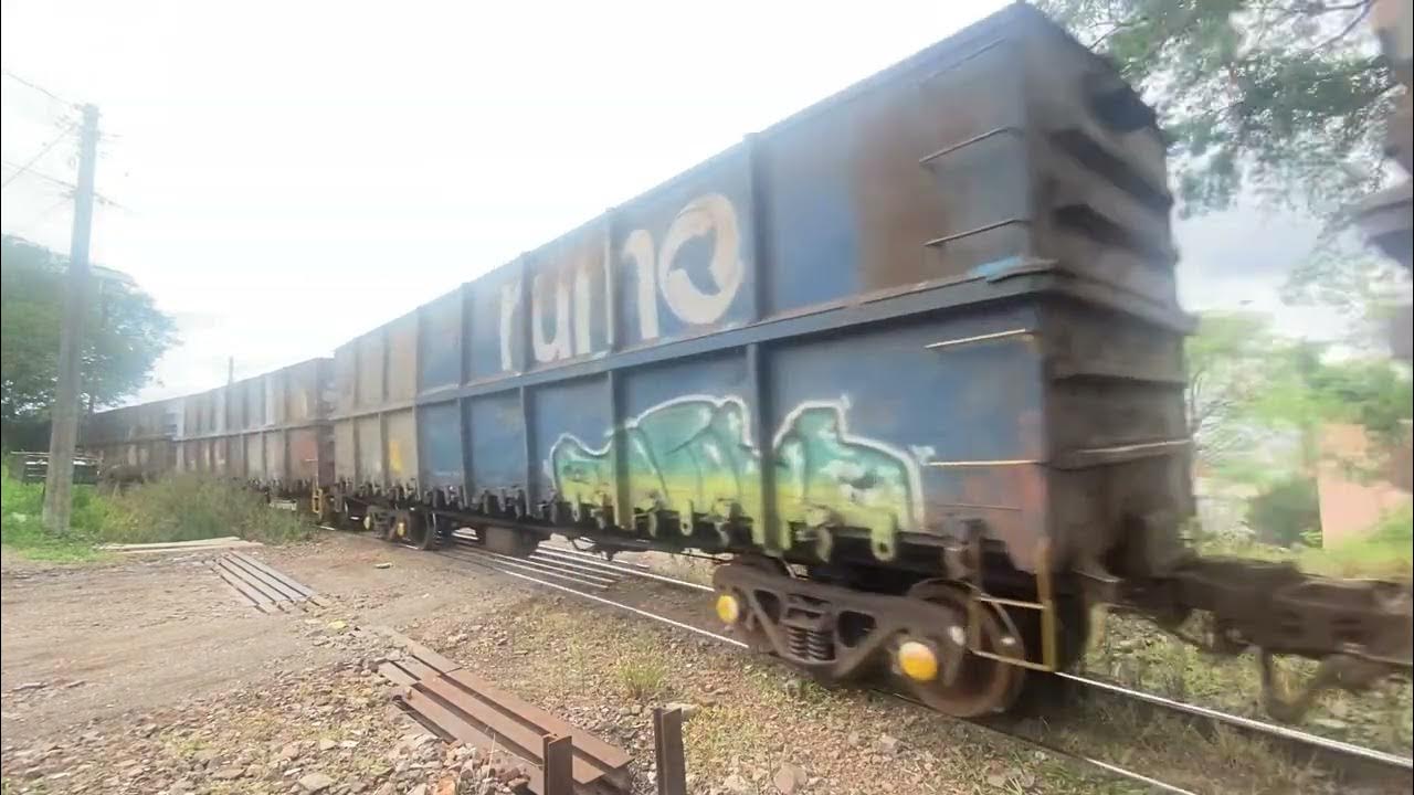 Triplex Cargueira Vazia da GT22 #4622 Rumo - YouTube