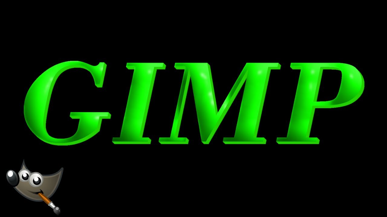 How to Add Highlights to Text in GIMP (G'MIC Plugin) - YouTube