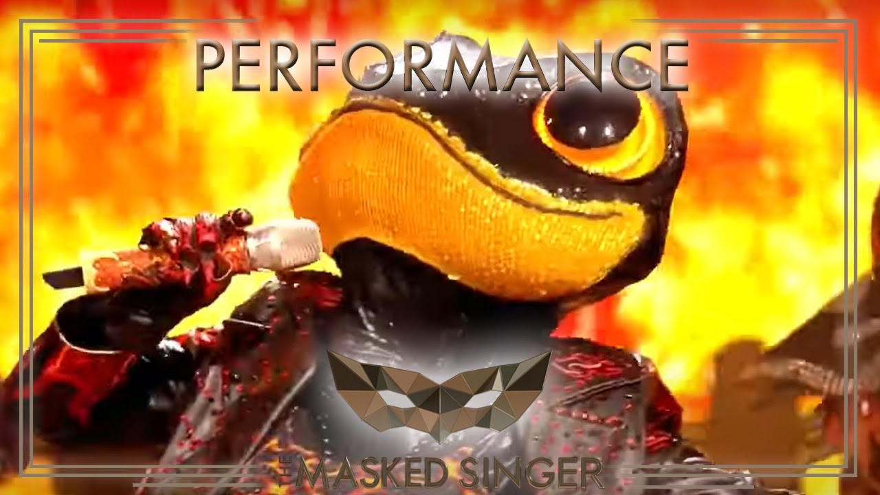 "Call Me" von Blondie | Der Feuersalamander | The Masked Singer ...