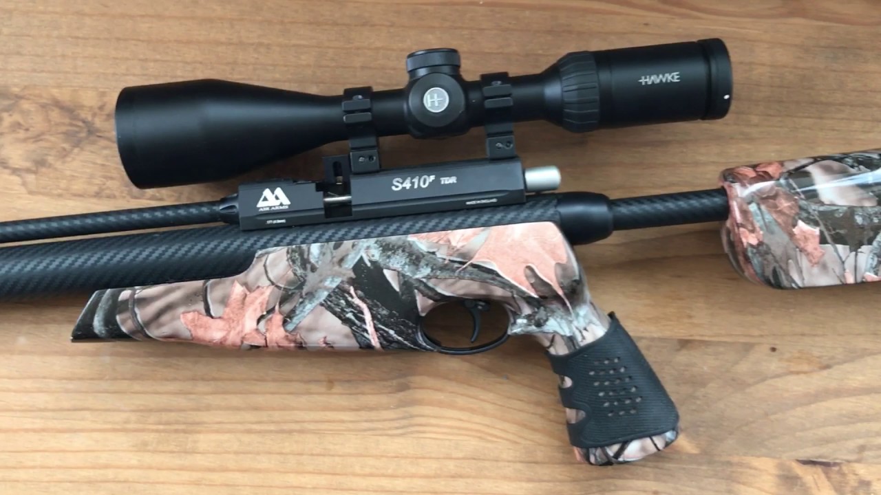 Air Arms TDR Custom Hydro-graphics And Tuned - YouTube