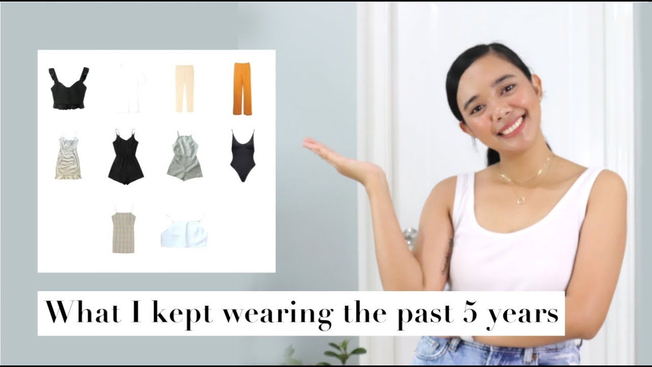 Underconsumption Core - MOST WORN CLOTHES in my closet - YouTube