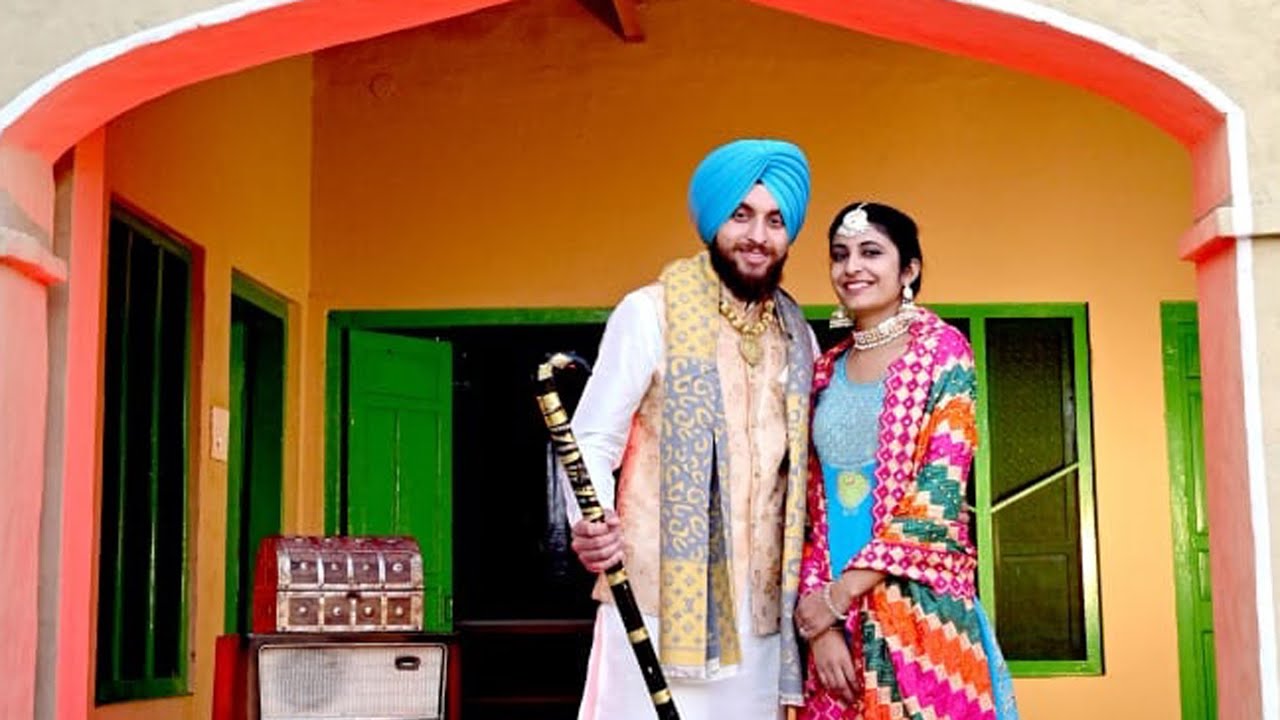 MANINDER SINGH MAROK WEDS JASKARAN KAUR | WADDING CEREMONY LIVE BY ...