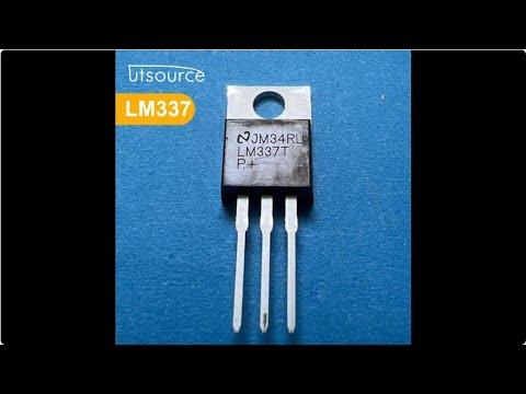 LM337 electronic component - YouTube