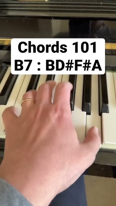 B7 Chords 101 #musictheory #musictheoryforbeginners #composer - YouTube
