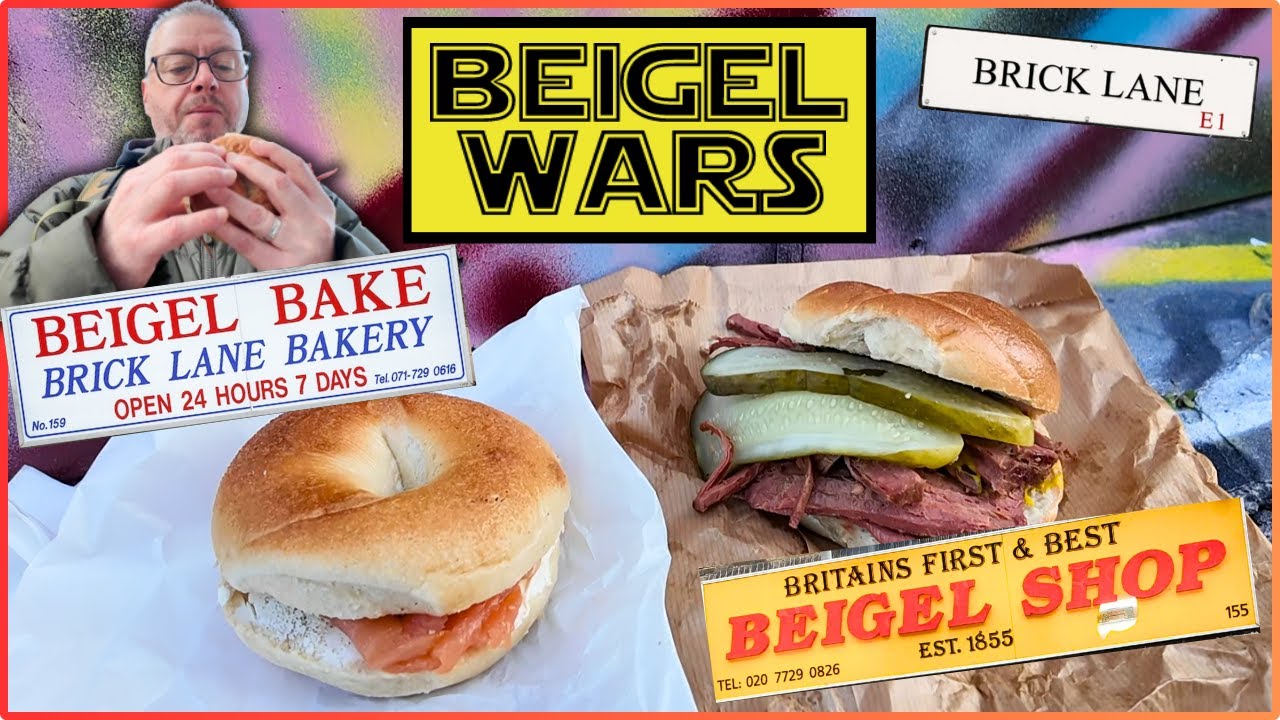 Which Famous BEIGEL SHOP Has The BEST BEIGELS In LONDON ? - YouTube