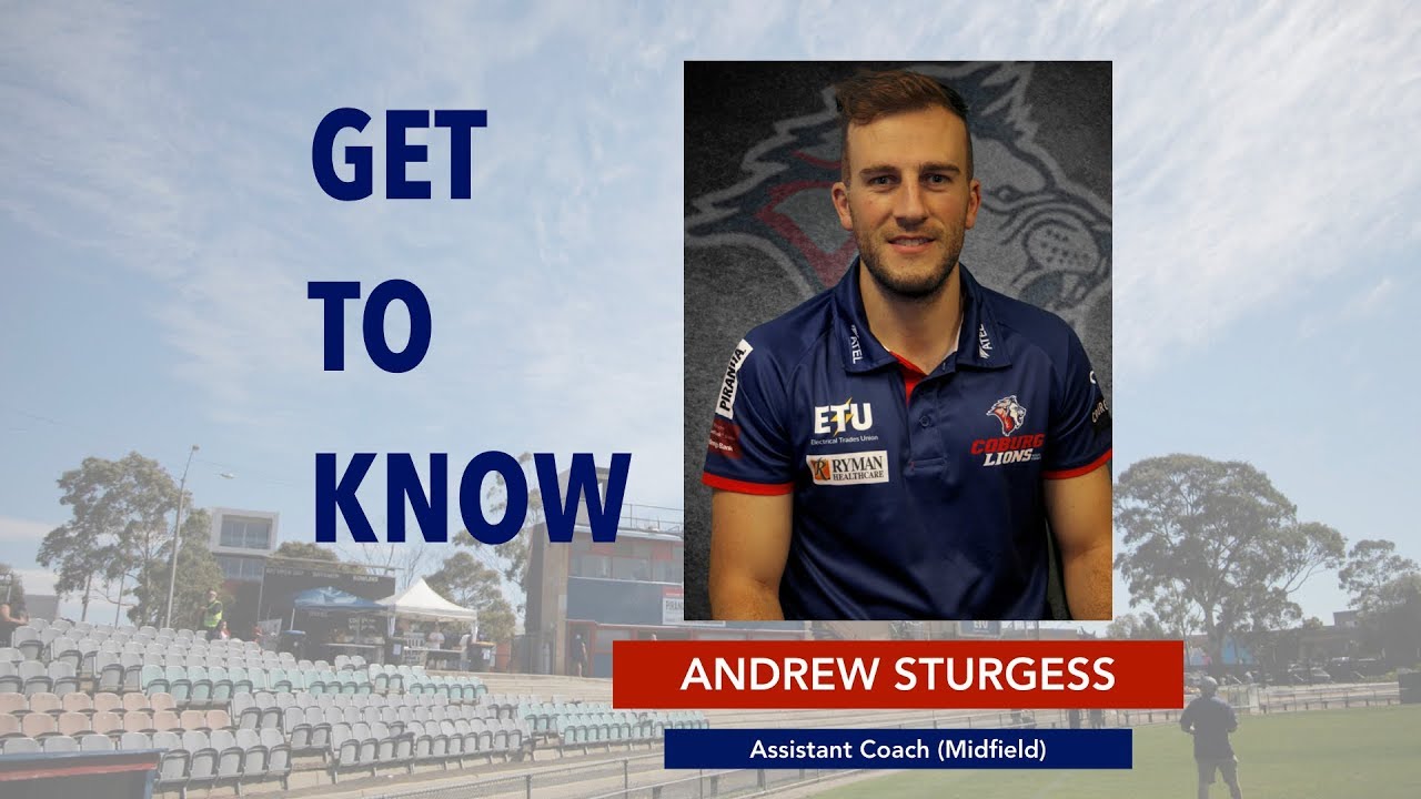 Get to Know Andrew 'Sturg' Sturgess - YouTube