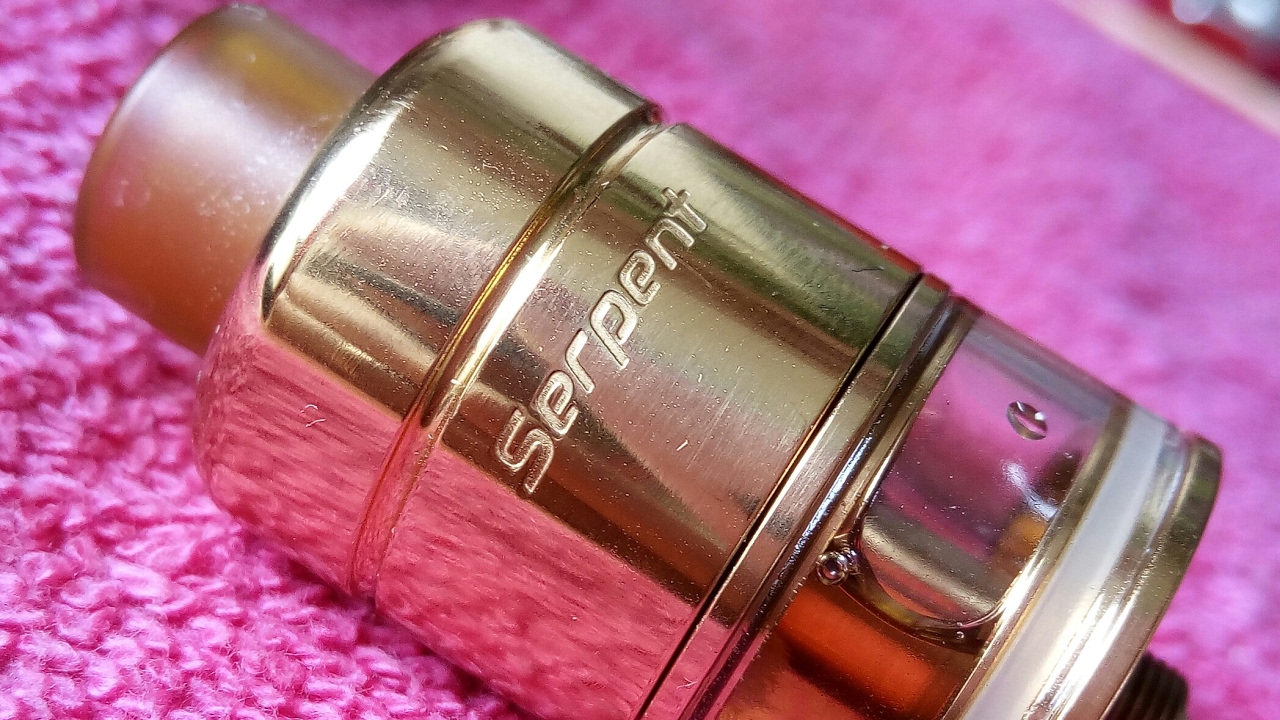 Serpent rdta Wotofo gold rf - YouTube