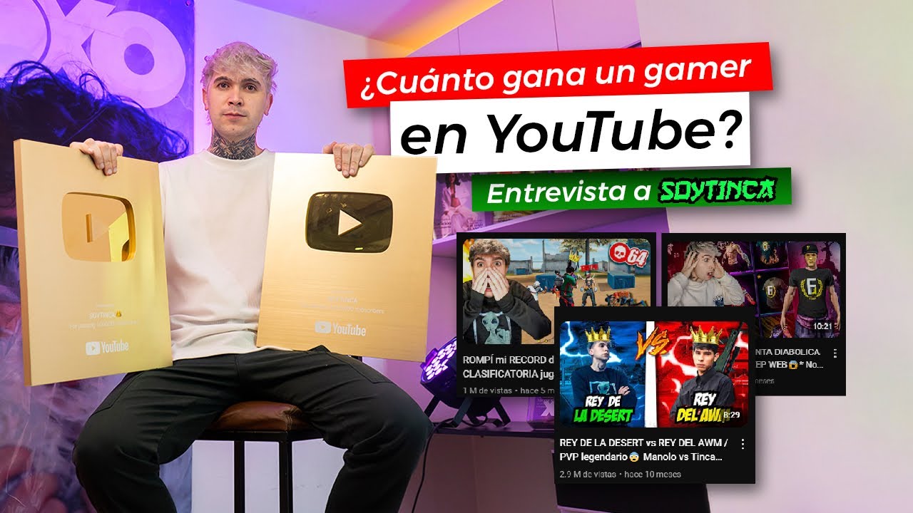 UN GAMER SIN FRONTERAS: La historia y aventura de SOYTINCA - YouTube