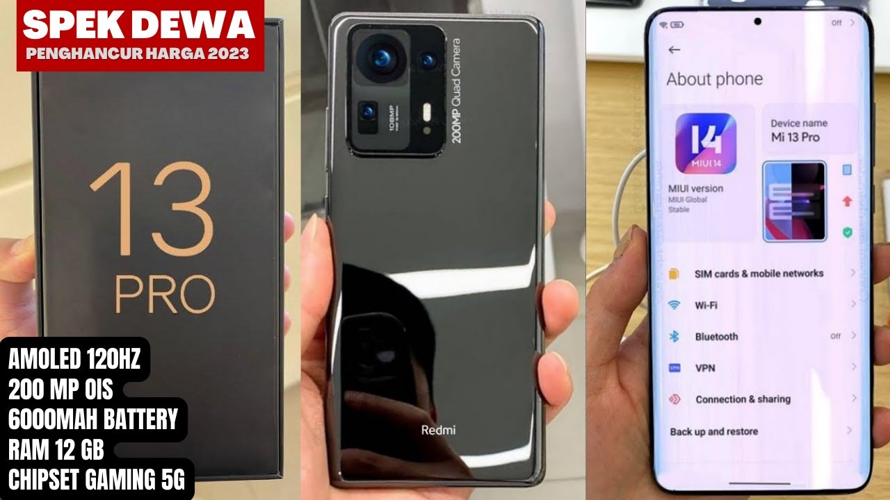 PERUSAK HARGA FLAGSHIP!! - REDMI NOTE 13 PRO 5G INDONESIA - SPESIFIKASI ...