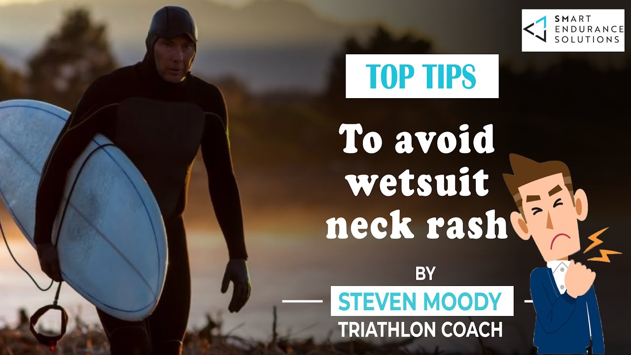 Avoid the dreaded wetsuit neck rash or chaffing! - YouTube