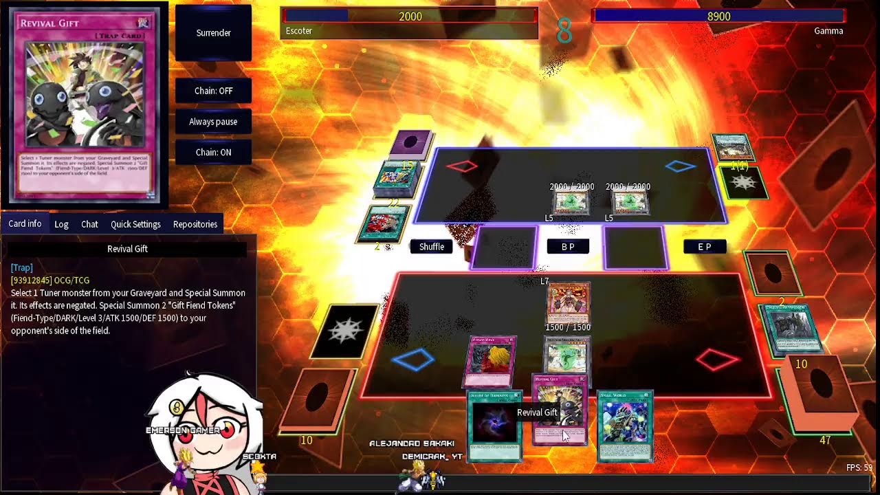 Lunes de Custom Battle en YUGIOH Edo pro - YouTube