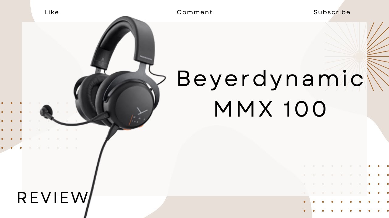 Beyerdynamic MMX 100: The ultimate gaming headset? - YouTube