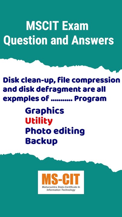 MSCIT Exam 2023 Question and Answers #short #shorts #youtubeshorts # ...