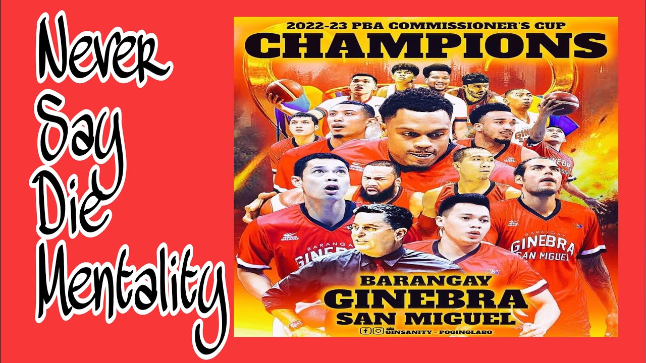 Barangay GENIBRA PBA Commissioner CUP 2023 CHAMPIONS 🏆 Awarding [ #4k ...