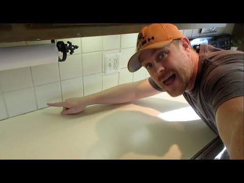 How to Caulk Countertops - My First DIY Caulking Experience and What to ...