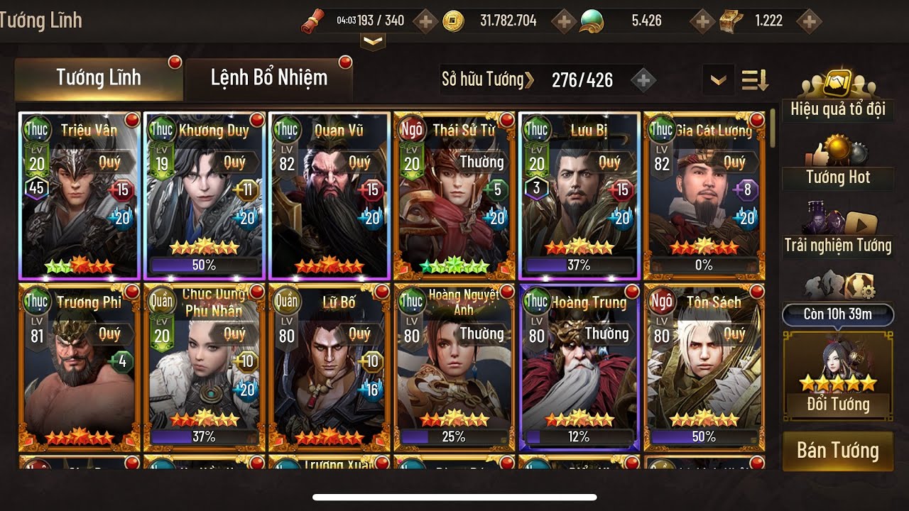 Tam quốc Legend VTC | Sai lầm nghiêm trọng khiến đội hình tụt xuống đáy ...