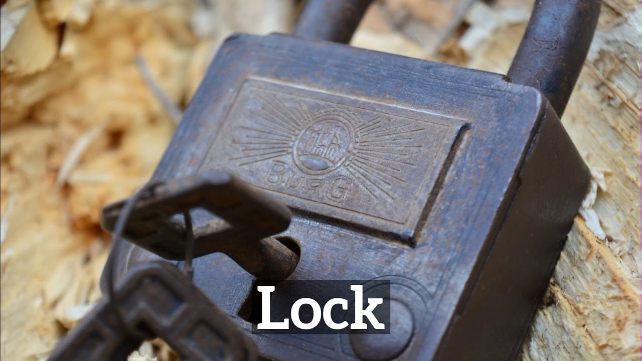What is Lock? | How Does Lock Look? | How to Say Lock in English? - YouTube