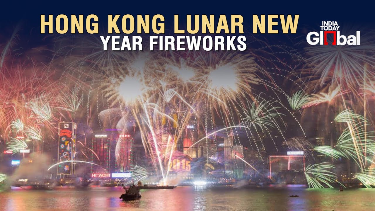 Live: Hong Kong’s Spectacular Lunar New Year Fireworks Display - YouTube
