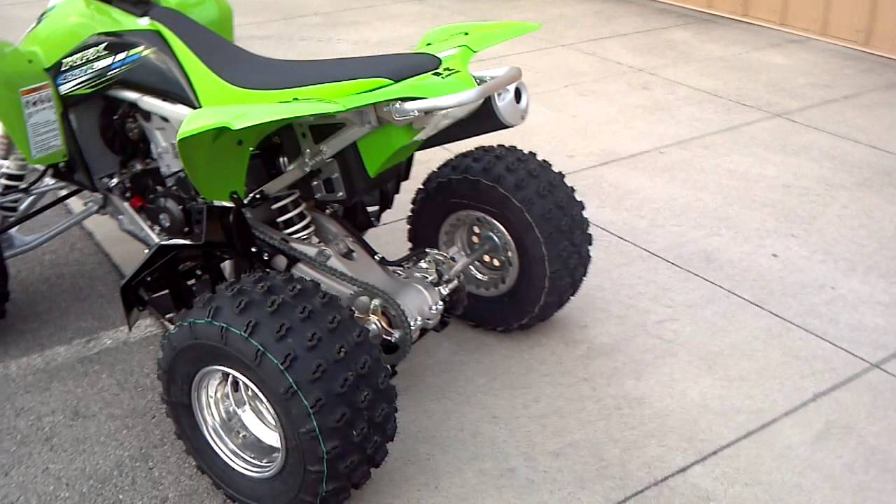 2013 KAWASAKI KFX450R FI IN TEAM GREEN RACE COLORS @ ALCOA GOOD TIMES ...