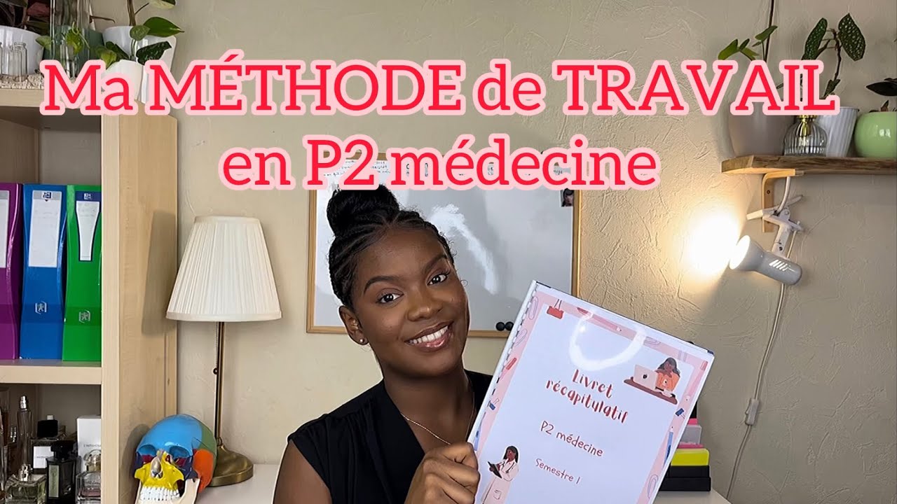 Ma MÉTHODE de travail en P2 médecine - YouTube