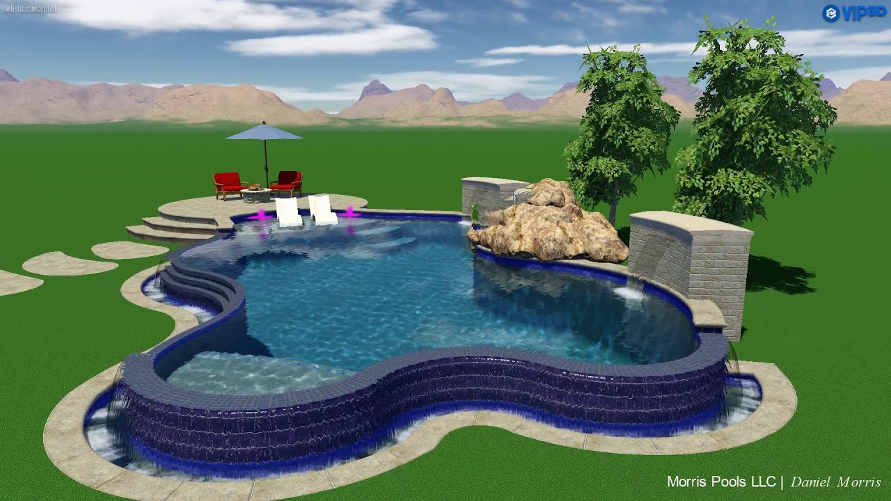 Pool Design Concept - YouTube