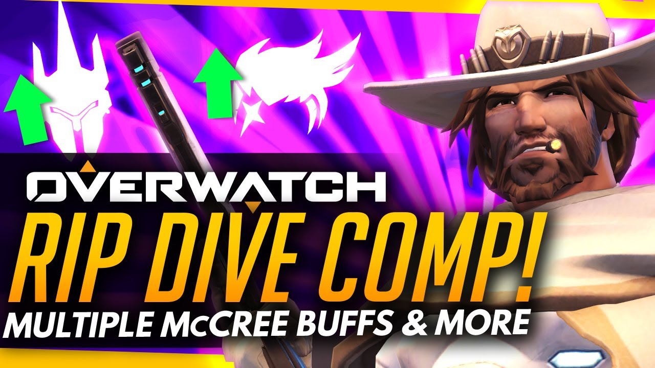 Overwatch | RIP DIVE META - BUFFS To Zarya, McCree, Reinhardt & More ...