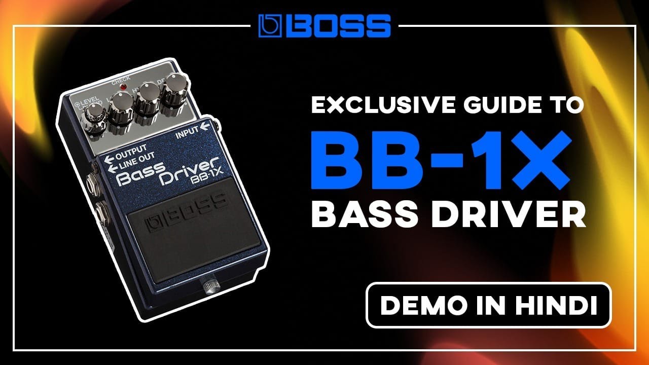 Boss BB-1X Bass Driver Pedal Demo - YouTube