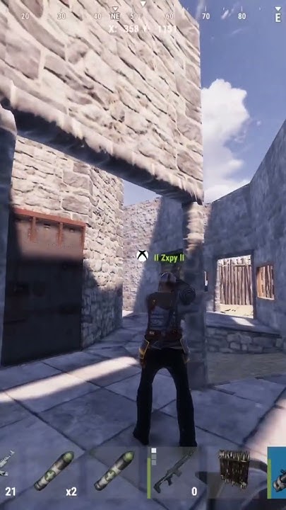 Raiding on console rust - YouTube