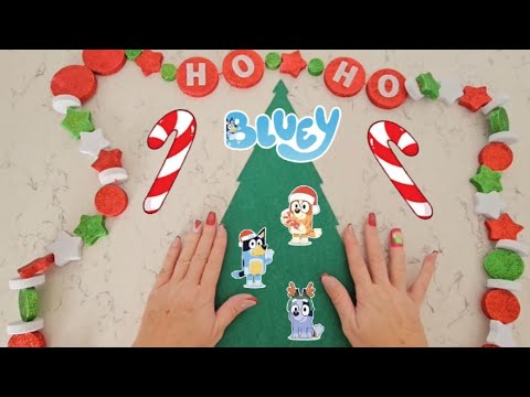 Bluey Christmas Tree DIY Easy for Kids! 🎄 - YouTube