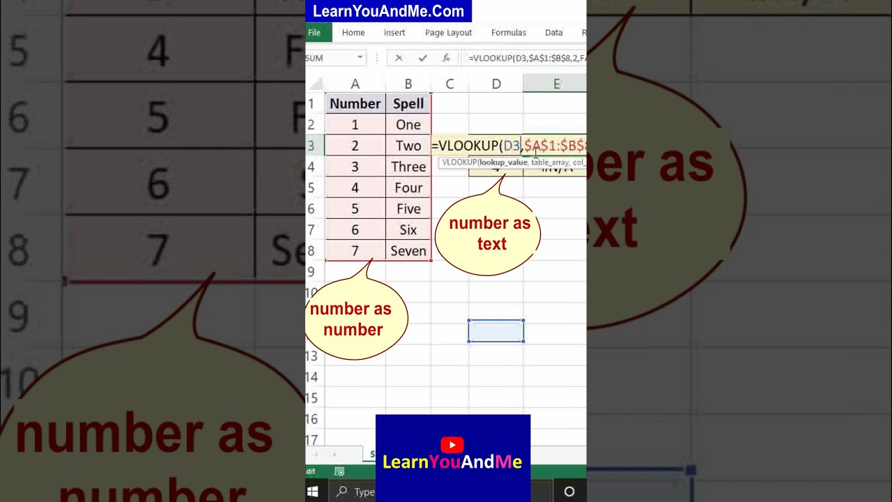 Why Excel Vlookup Not Working Vlookup Not Working With Text Why Excel Vlookup Not Working Vlookup Not Working With Text