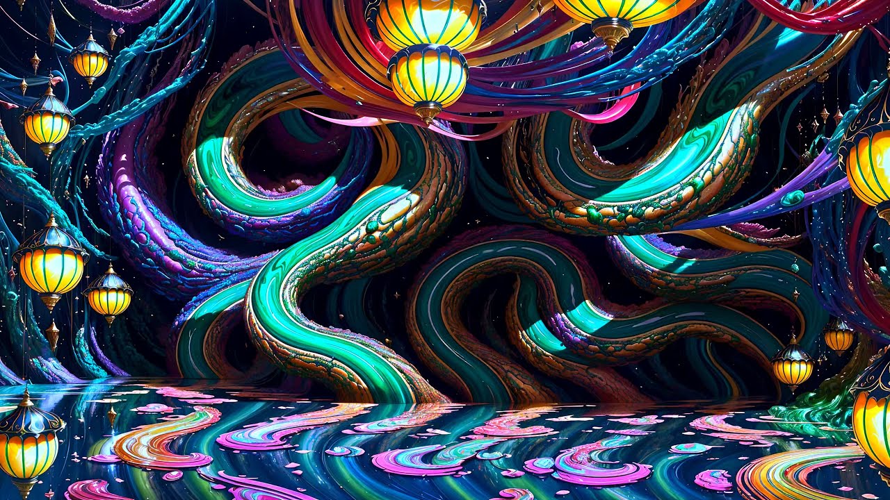 AI Generative Animation (AI Generative Visuals - 4K, Ulta HD) - YouTube