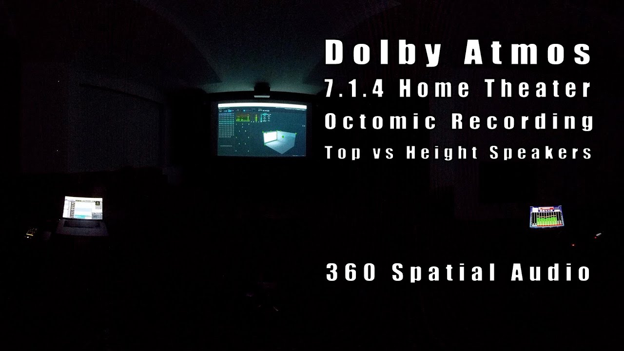 Dolby Atmos - 7.1.4 Home Theater Playback - 360 Spatial Audio - YouTube