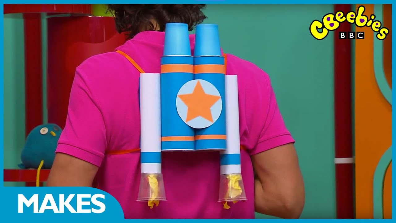 CBeebies: Go Jetters Jet Pack - Presenter Make - YouTube