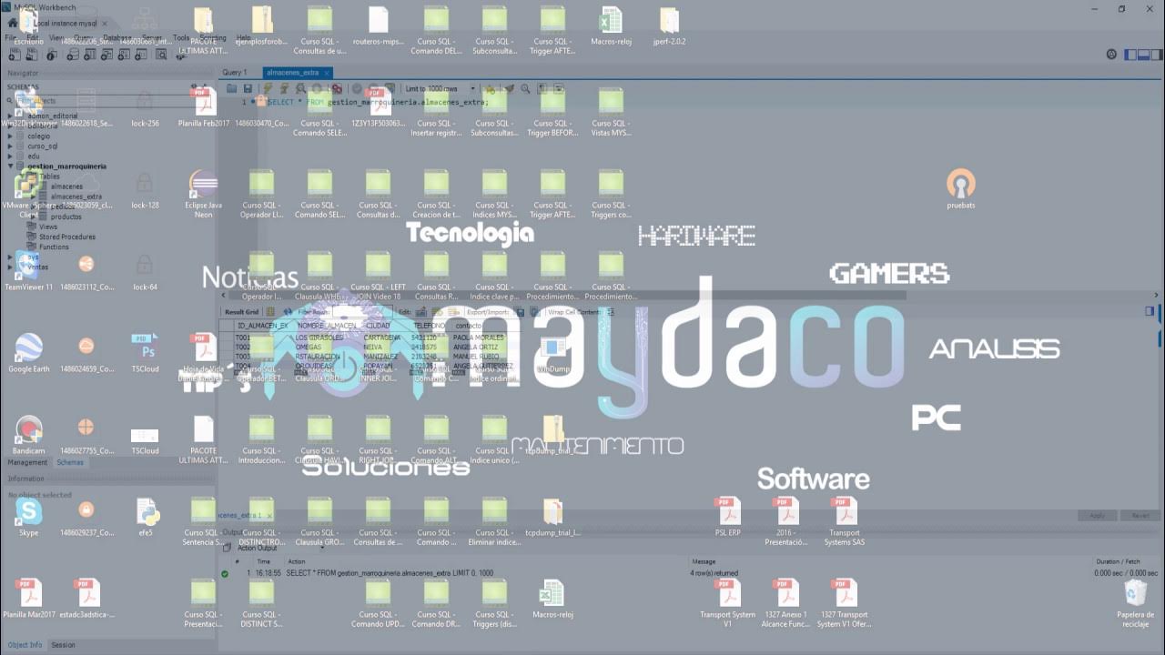 Curso SQL Triggers con MYSQL WORKBENCH I Video 54 - YouTube