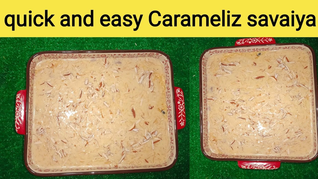Caramel Sewai Recipe |Eid Special Tasty Dessert |Caramel savaiya| daman ...