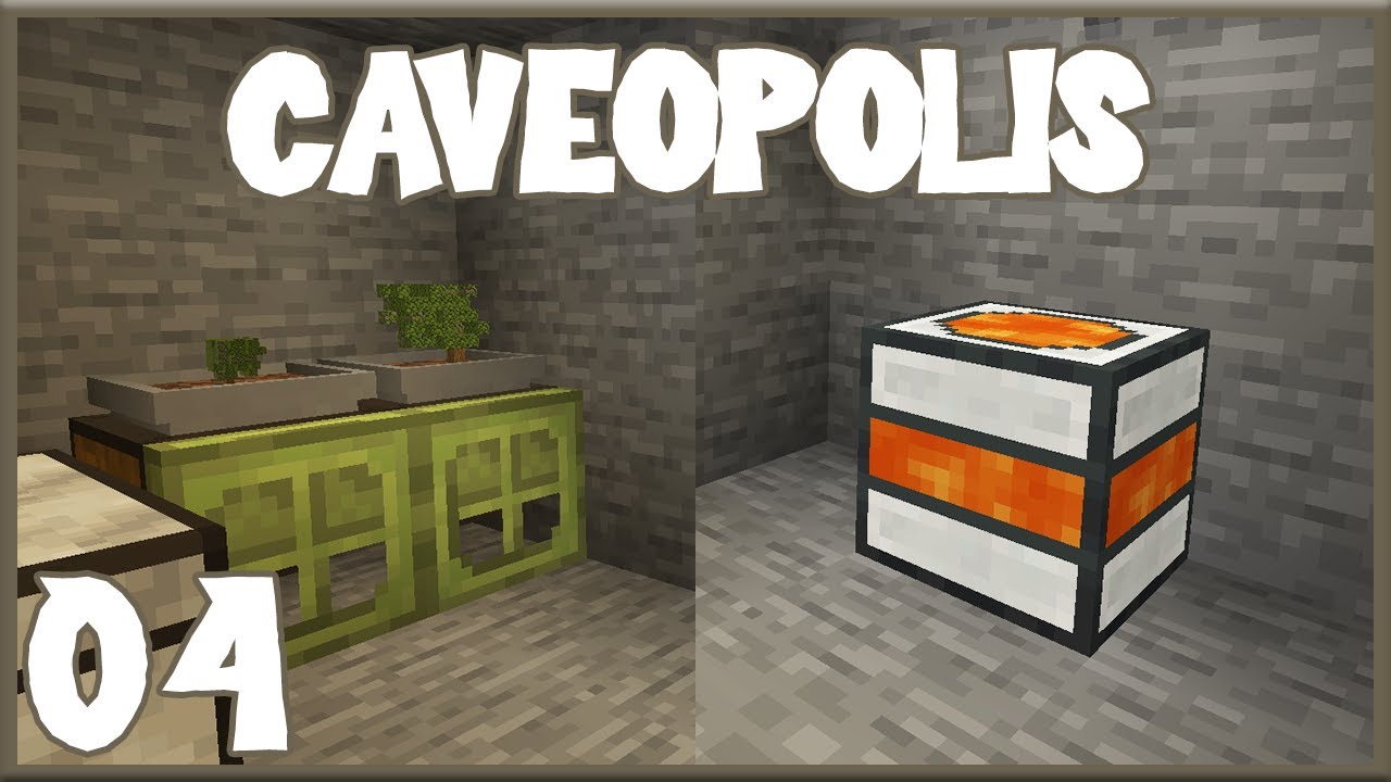 Automated Wood & Lava | Caveopolis | EP04 - YouTube