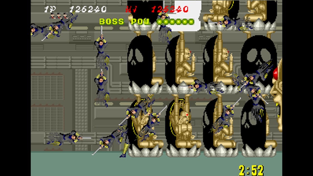 Shinobi (1987 Arcade): Stage 3 - YouTube