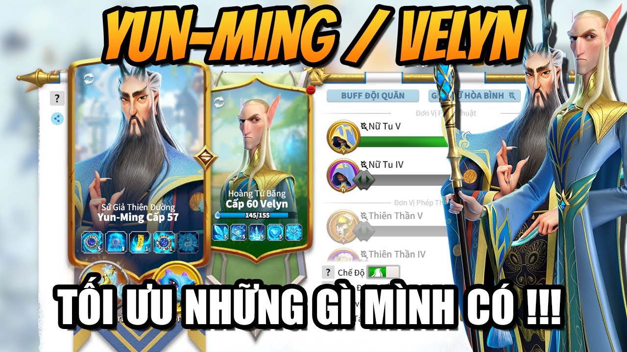 Yun Ming/Velyn - NỔ CHÍ MẠNG PHÉP LIÊN TỤC !! MỘT CÁCH BUILD YUN-MING ...