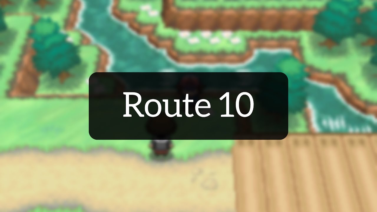 Route 10 - Pokémon Black and White || Remastered - YouTube