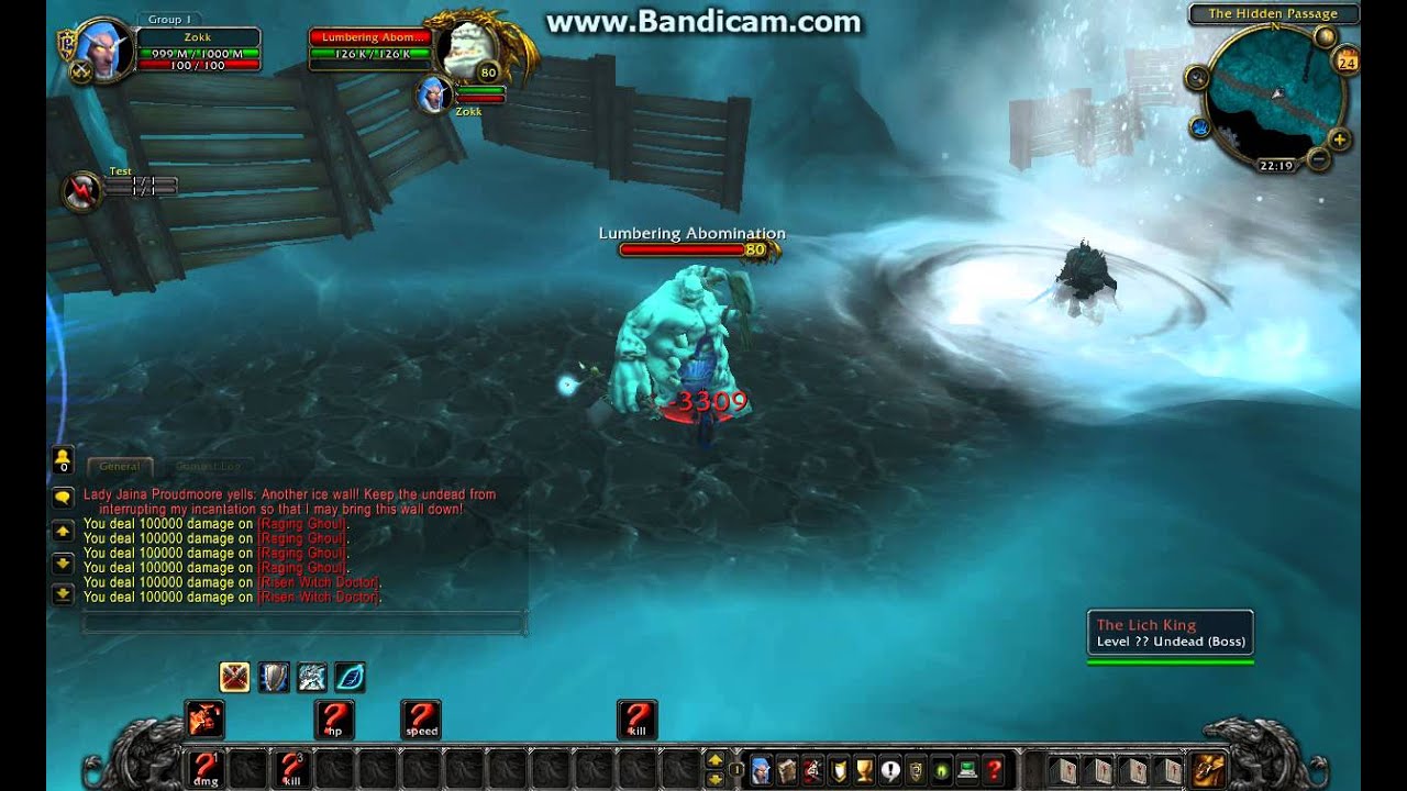 Arcemu - "Hor" second part beta script - YouTube