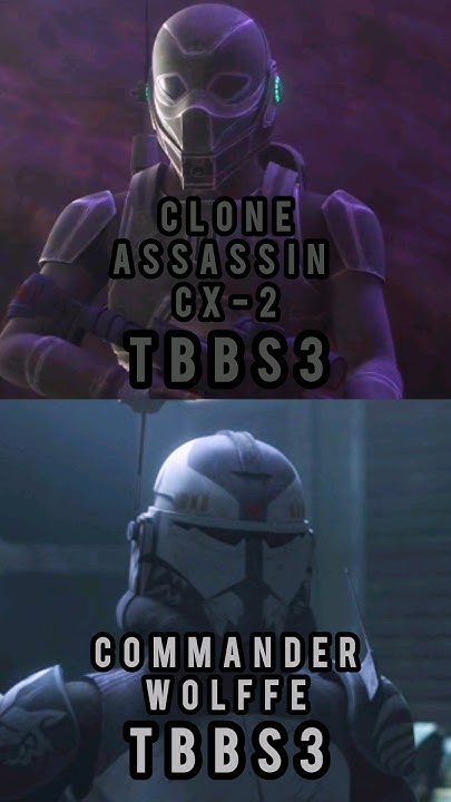 Clone Assassin Cx 2 Vs Commander Wolffethe Bad Batch Starwars Edit Starwarsedit Badbatch