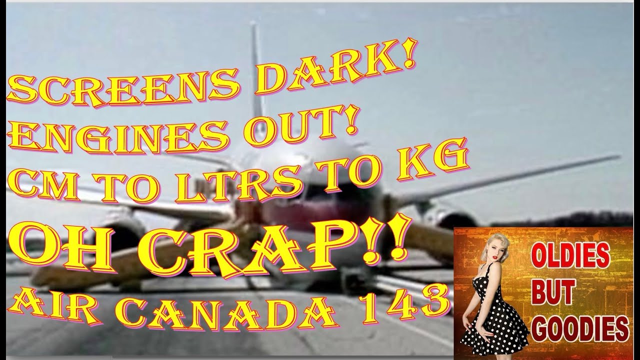 Engines out! Screens Dark, Rat out! Cm to Ltrs to Kgs OH CRAP! AJIr ...